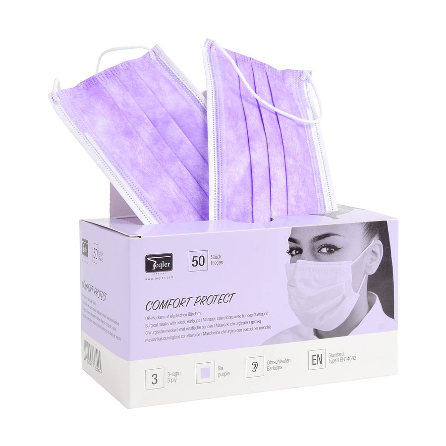 FACE MASK WITH ELASTIC BANDS